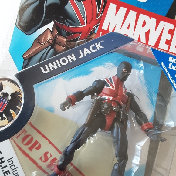 Hasbro | Toys | Marvel Universe 375 Union Jack Action Figure | Poshmark